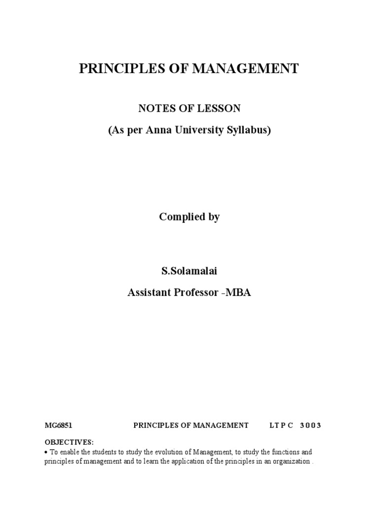 Pom Notes MBA | PDF | Partnership | Entrepreneurship