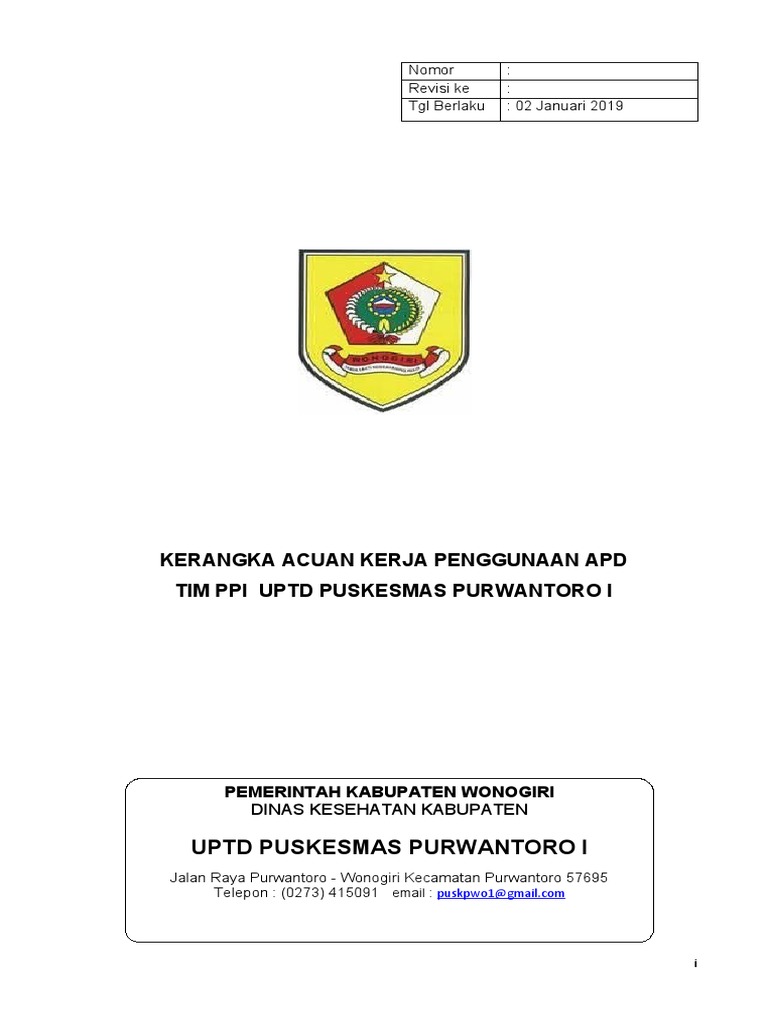 Kak Penggunaan Apd | PDF