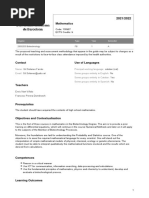 Maths For Social Sciences | PDF | Matrix (Mathematics) | Function ...