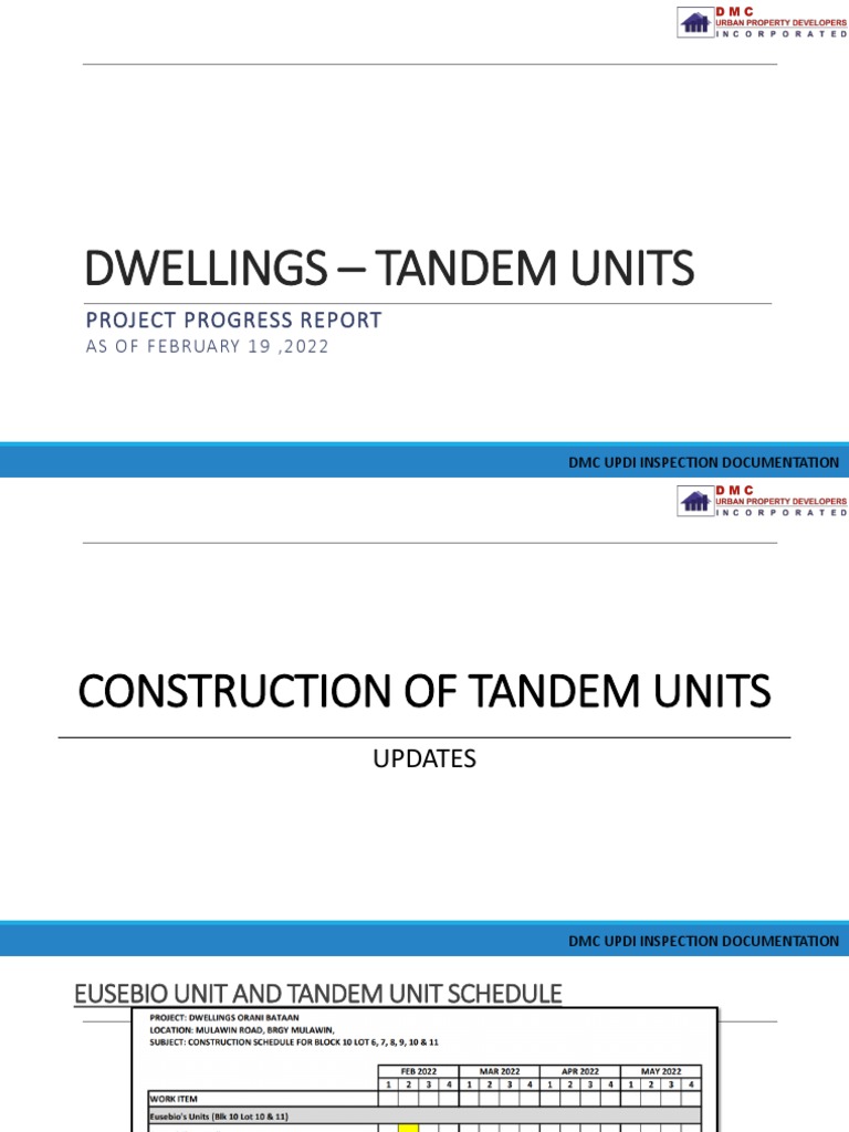 Dwellings Tandem Report - Feb. 19, 2022 | PDF