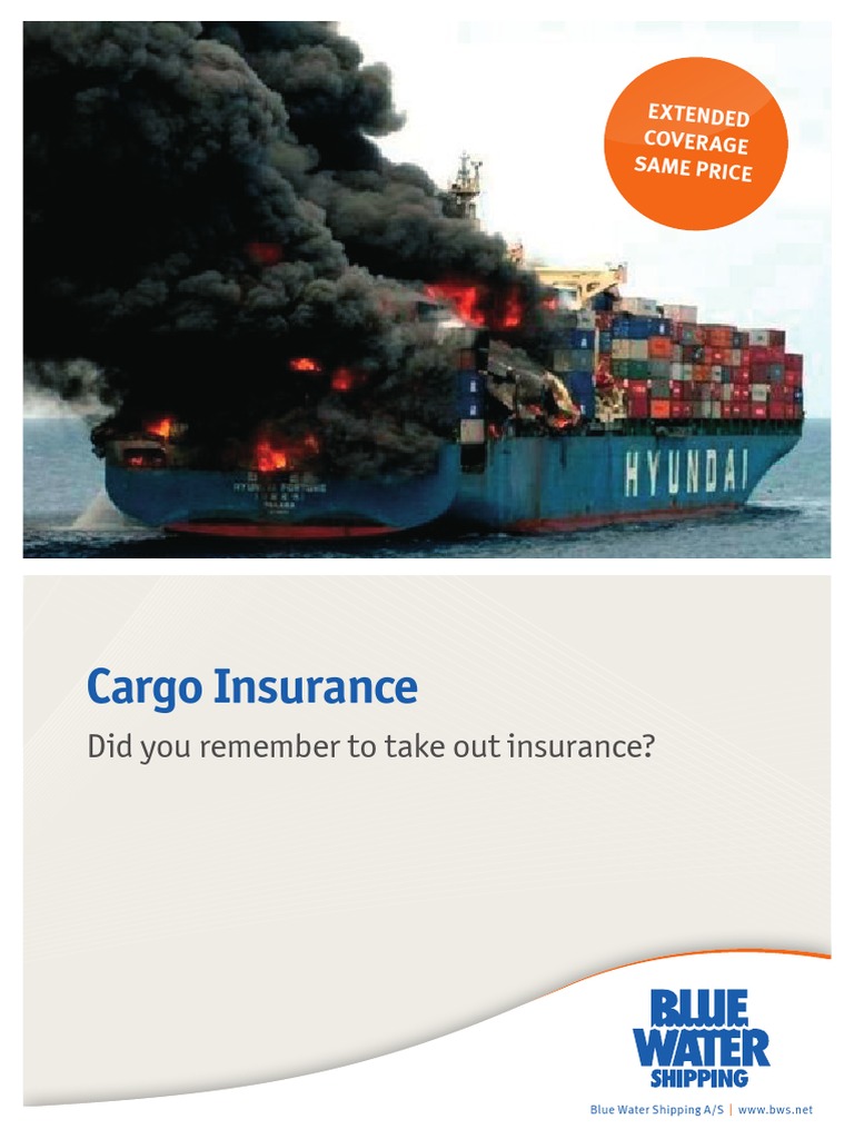 Better Coverage Cargo Insurance | PDF | Insurance | Cargo