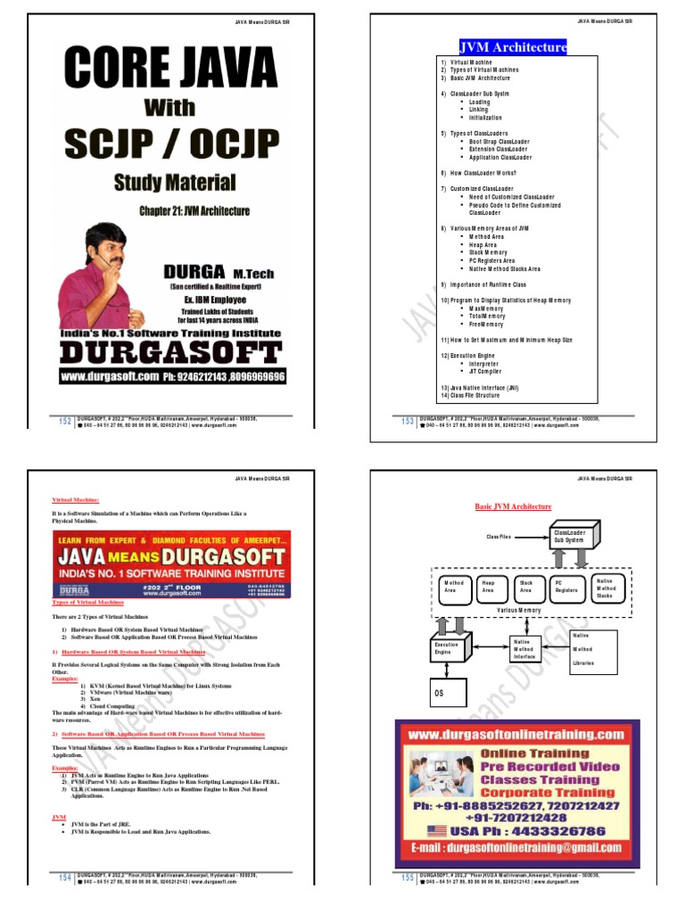 A Comprehensive Guide to the Java Virtual Machine Architecture | PDF ...