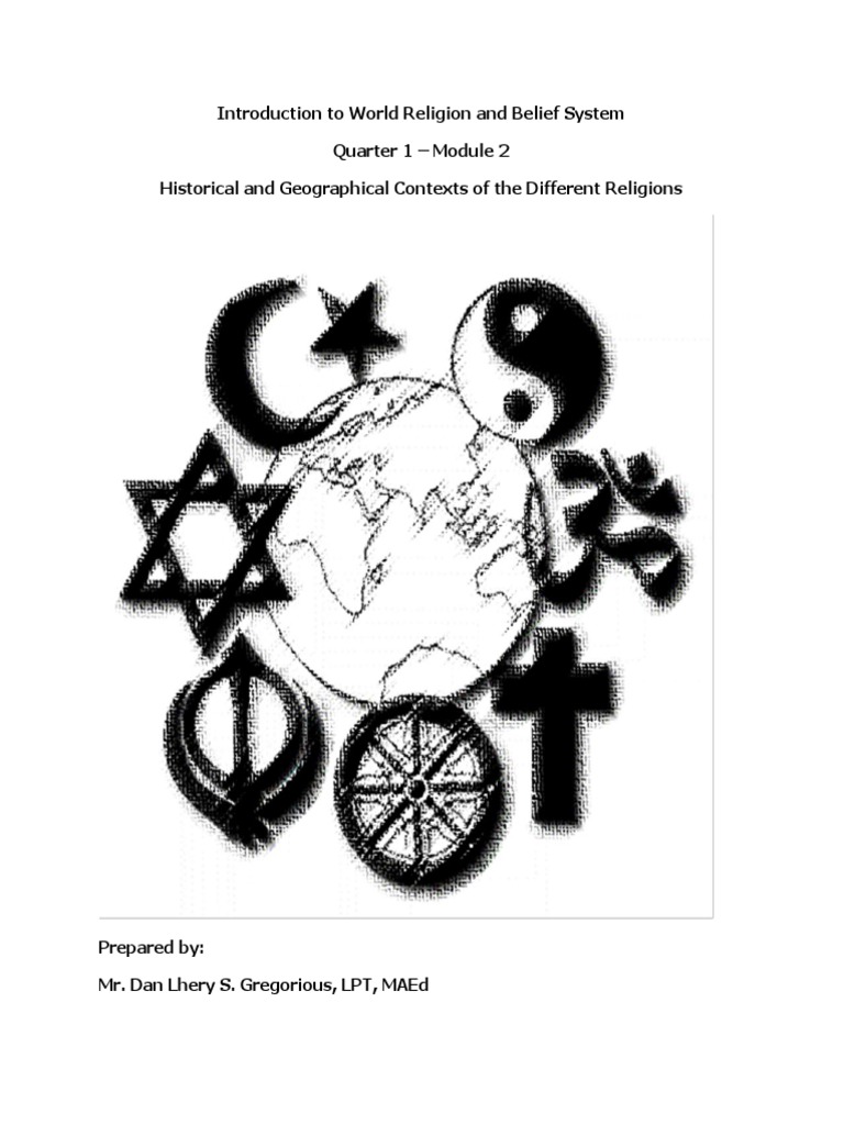 9plertb7n MODULE 2 Introduction To World Religion and Belief System | PDF