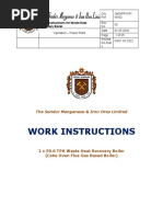 WHRB Boiler | PDF | Boiler | Turbine