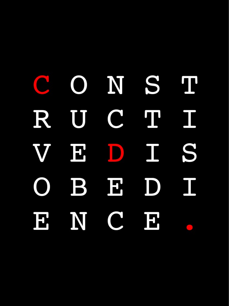 Constructive Disobedience - Innovation and Rebellion | PDF | Praxis (Process)