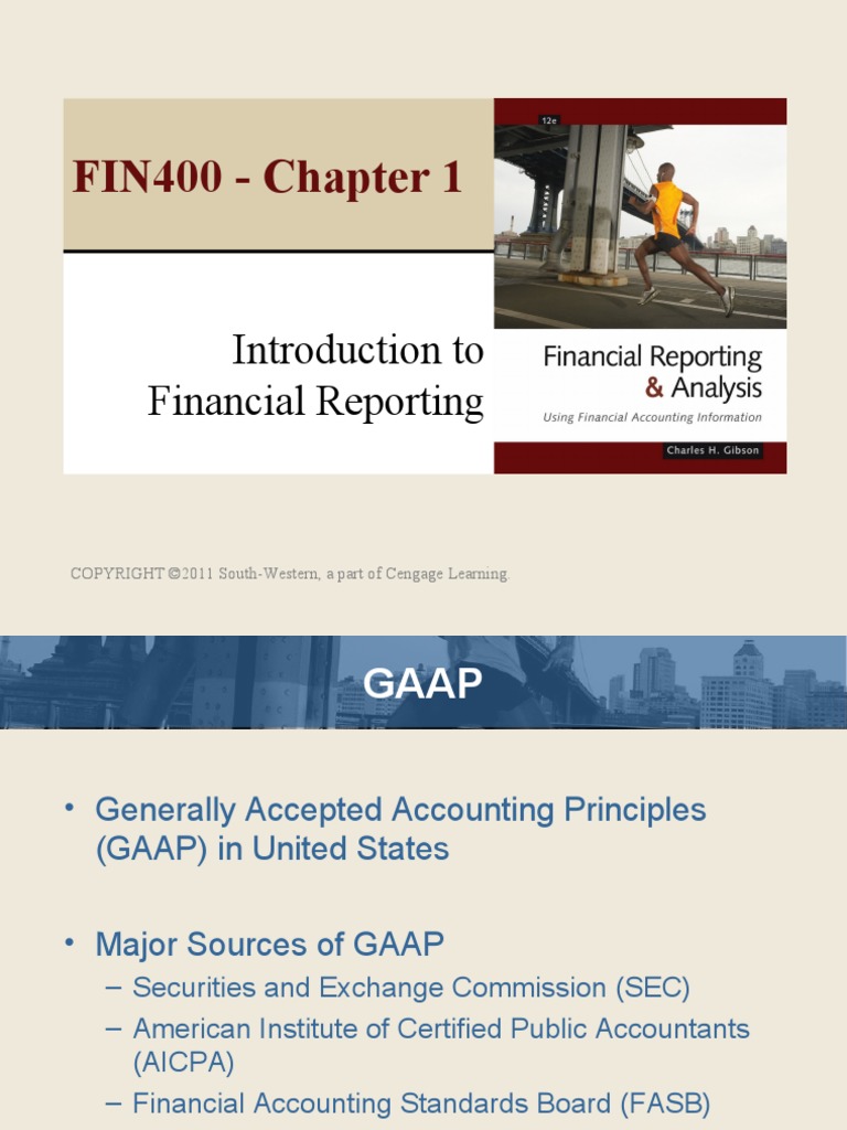 FIN400 - Chapter 1: Introduction To Financial Reporting | Download Free ...