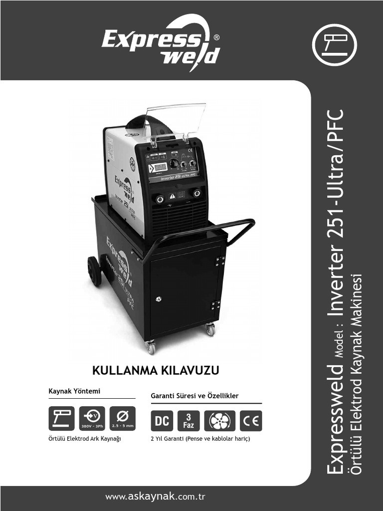Expressweld 251 Kullanma Klavuzu | PDF