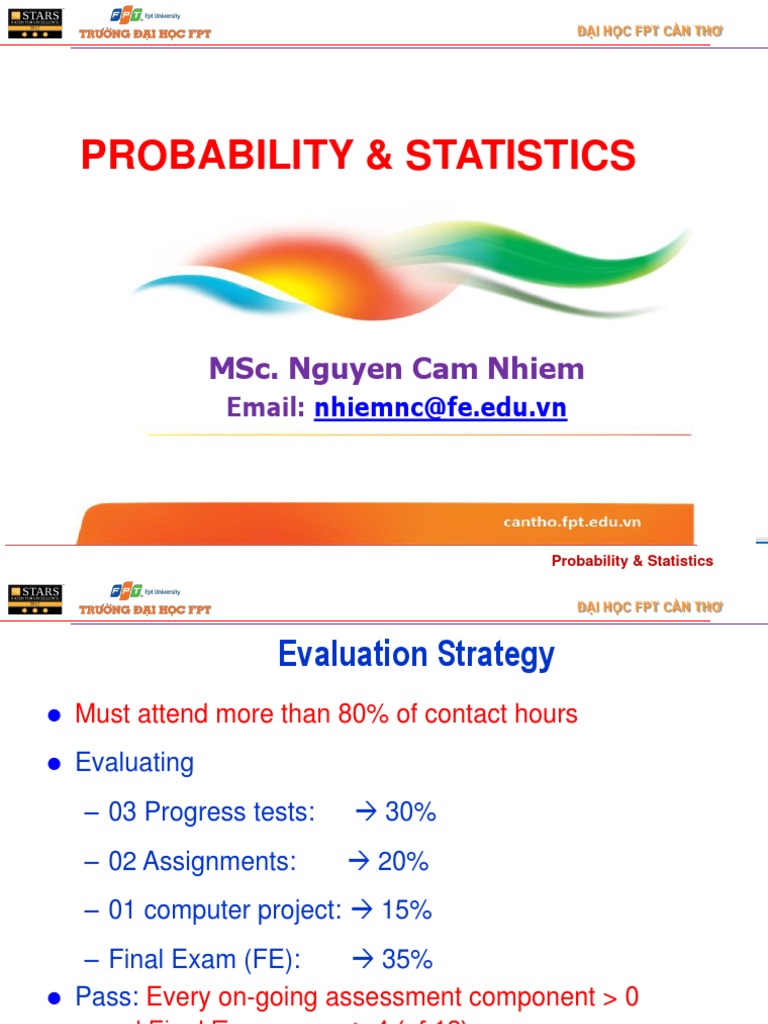 Probability & Statistics Course Overview | PDF | Statistics | Data