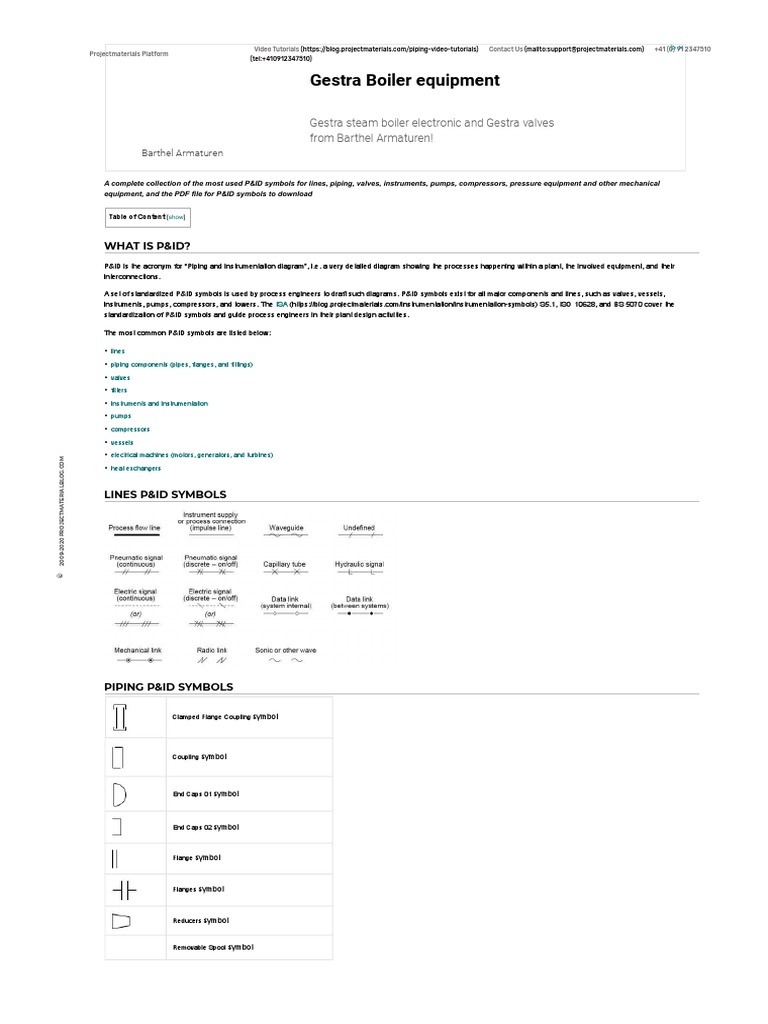 AAA P&ID Standards Using S5.1, IsO 10628 and BS5070 Source Location ...