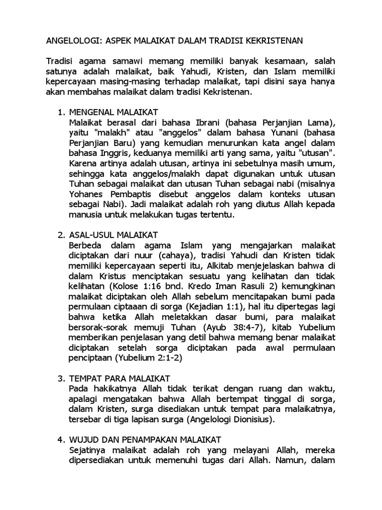 ANGELOLOGI Angel | PDF