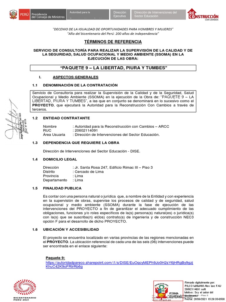 TDR de Supervision | PDF