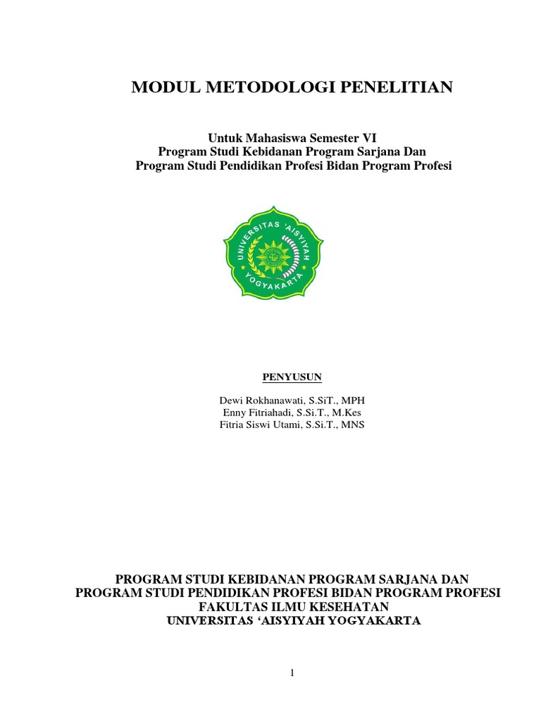 Modul Metopen Pdf
