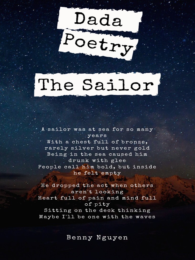 Dada Poetry The Sailor: Benny Nguyen | PDF