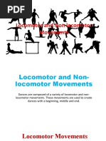 Axial Vs Locomotive Movement in Dance | PDF | Performing Arts | Dances