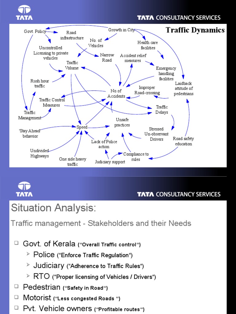 TCS Causal Loop Diagram | PDF | Traffic | Transport Infrastructure