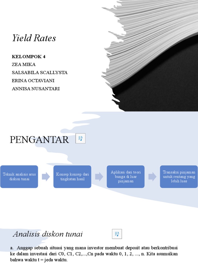 Memahami Tingkat Yield dan Rumusnya | PDF