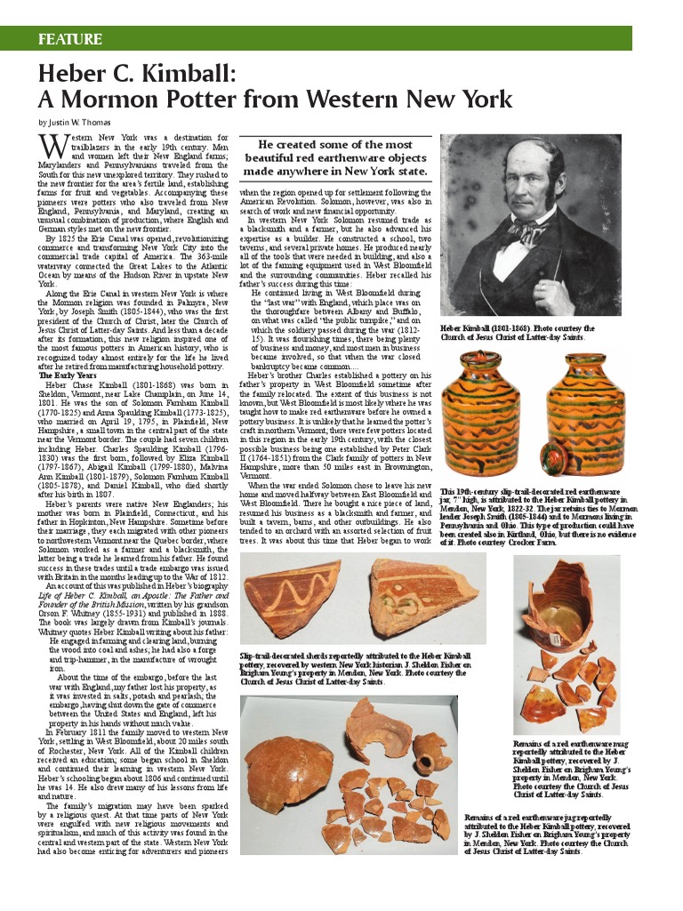 Herbert Kimball Feature - MAD April 2022 Issue | PDF | Brigham Young ...