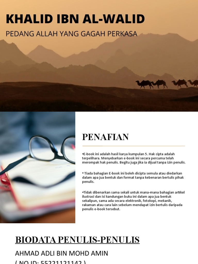 Tokoh Khalid Bin Ibn-Walid | PDF