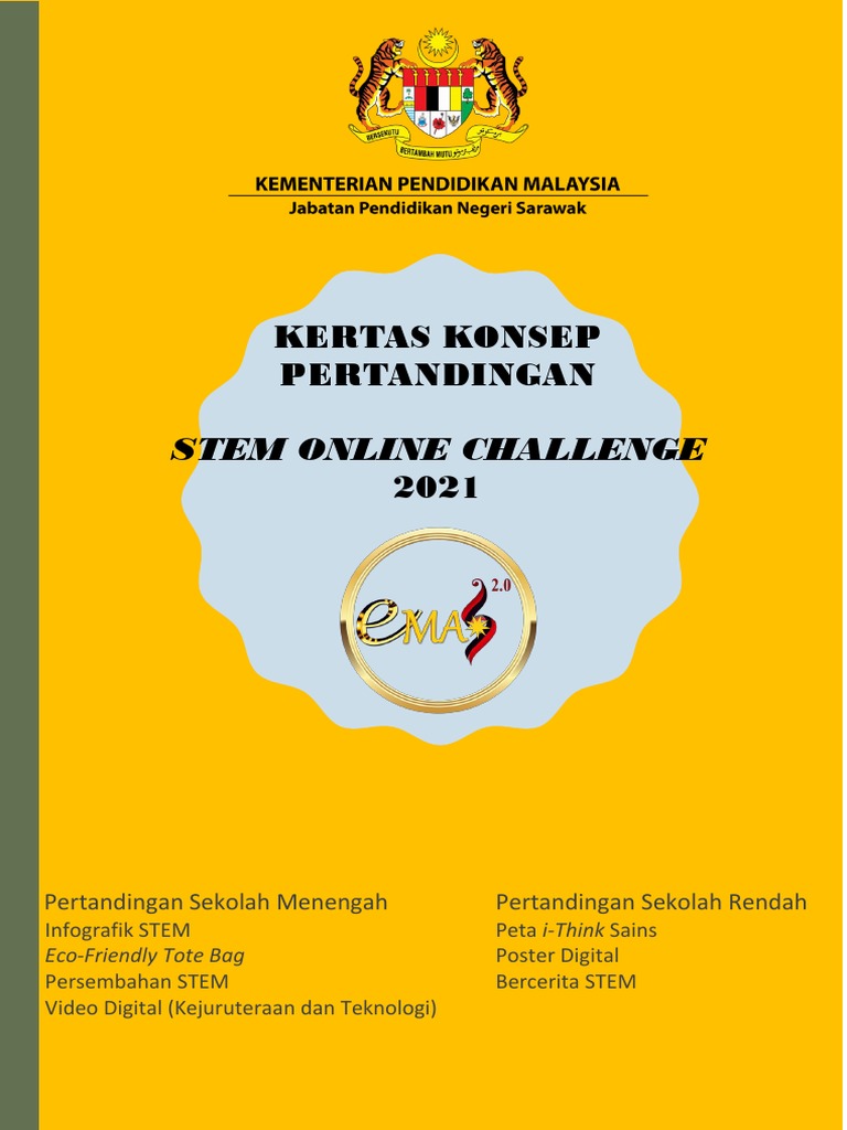 Kertas Konsep Stem Online Challenge 2021 | PDF