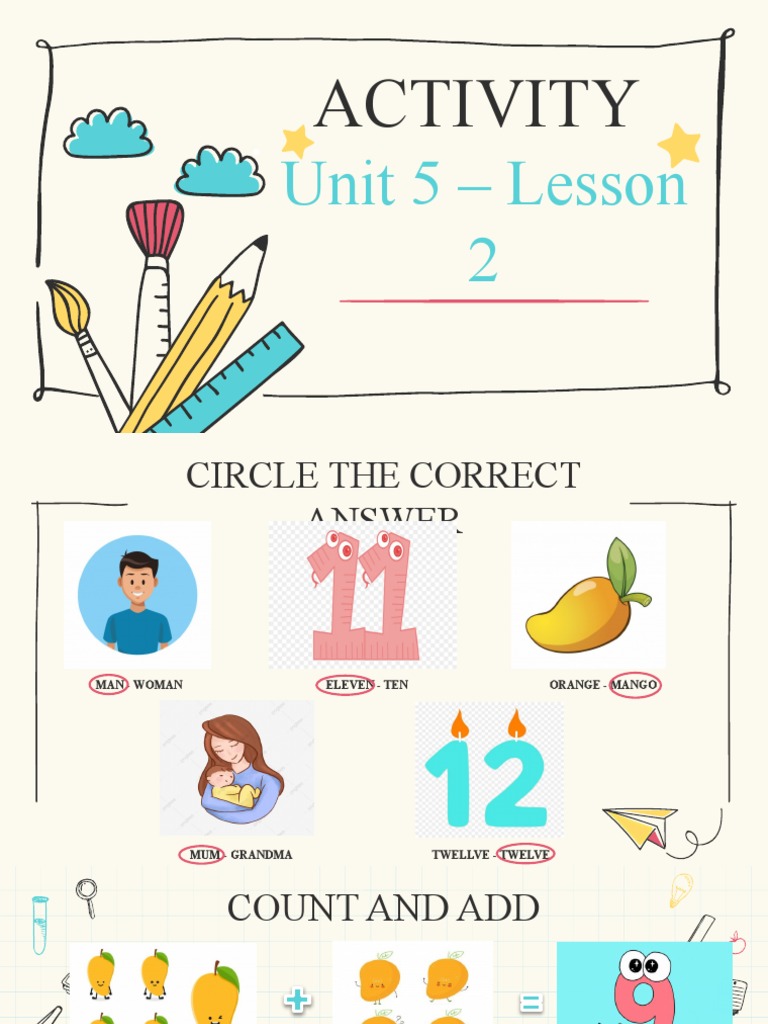 Unit 5 - Lesson 2 | PDF