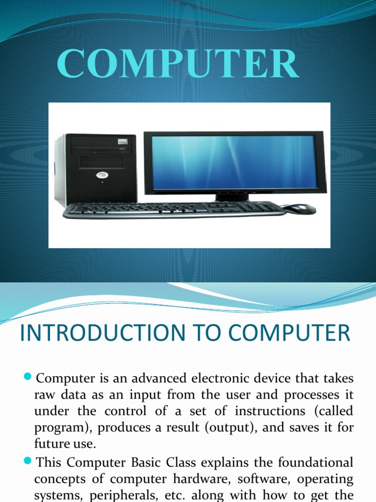 Computer Basic | PDF