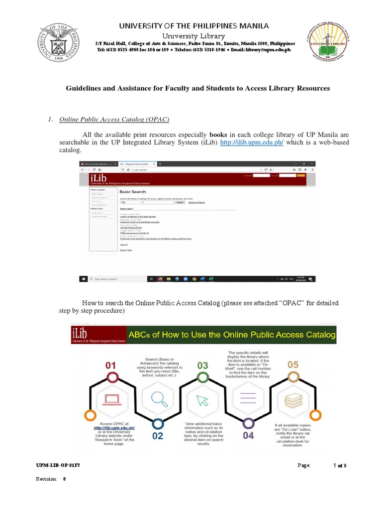 Library Guide | PDF | Libraries | Fair Use