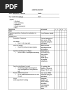 Foley Catheter With Rationale Checklist | PDF | Catheter | Balloon