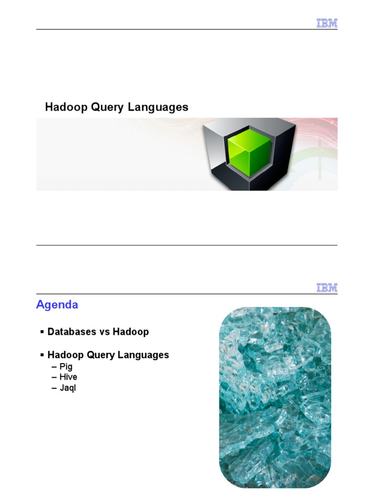 Leçon4 Hadoop Query Languages | PDF | Apache Hadoop | Information ...
