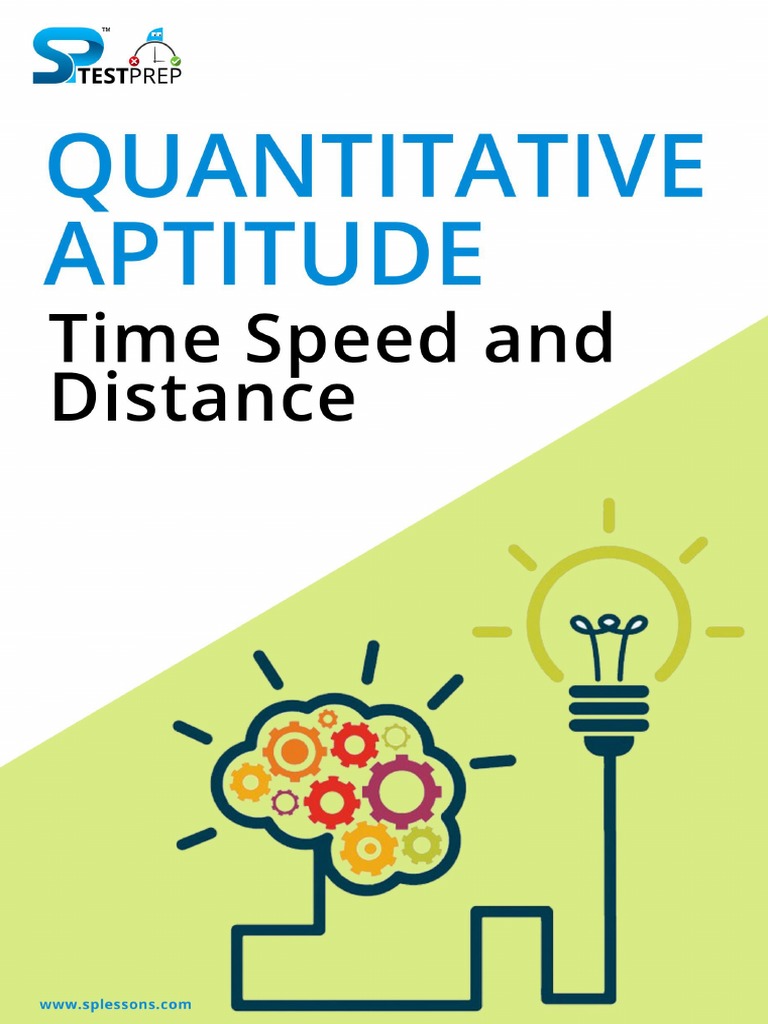 Quantitative Aptitude Time Speed and Distance Sptestprep | PDF | Speed ...