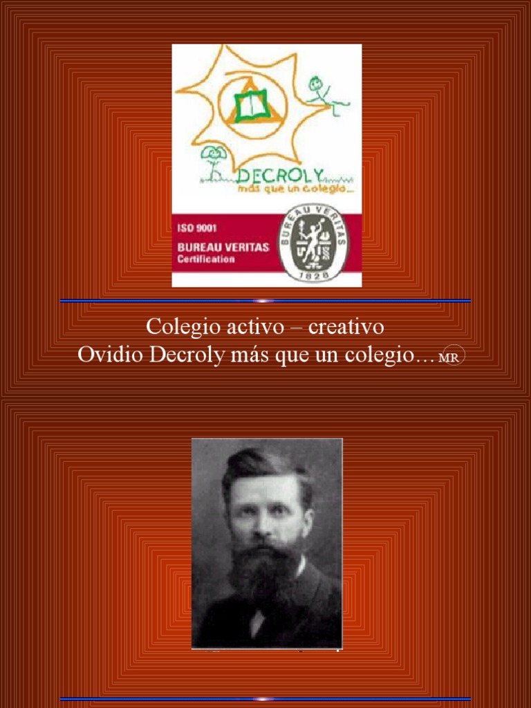 Biografia de Ovidio Decroly | PDF | Constructivismo (filosofía de la ...