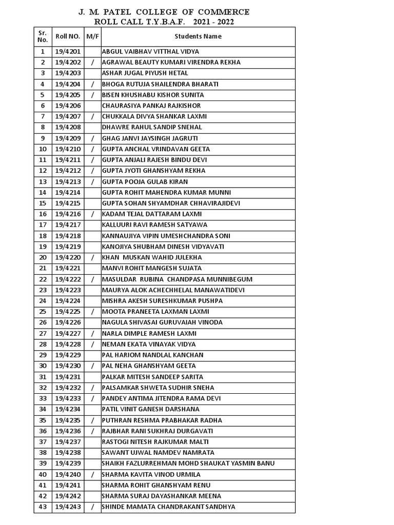 Project Guide Tybaf 2021-22 | PDF