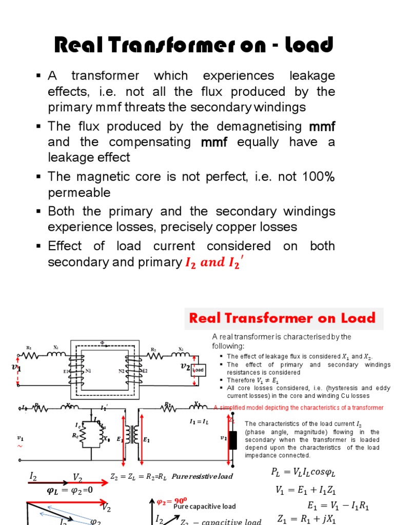 Transformer Operation and Losses Explained | PDF | Transformer ...