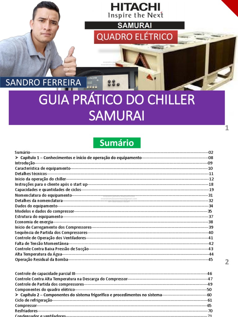 Guia Prático Do Chiller Samurai Atualizada 2021 - Hitachi | PDF ...