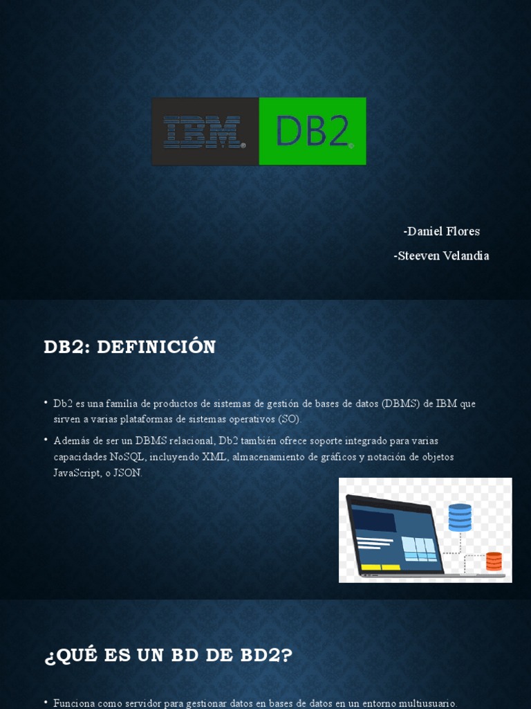 DB2 Finish | PDF | Bases de datos | Computación en la nube