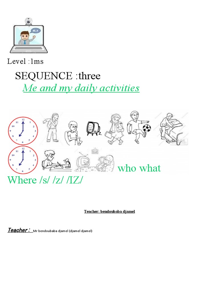 1ms Sequence 3 With All Flash Card by Djameldjamel | PDF | Learning ...