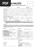 GSIS GFAL Educational Loan Application | PDF | Loans | Interest