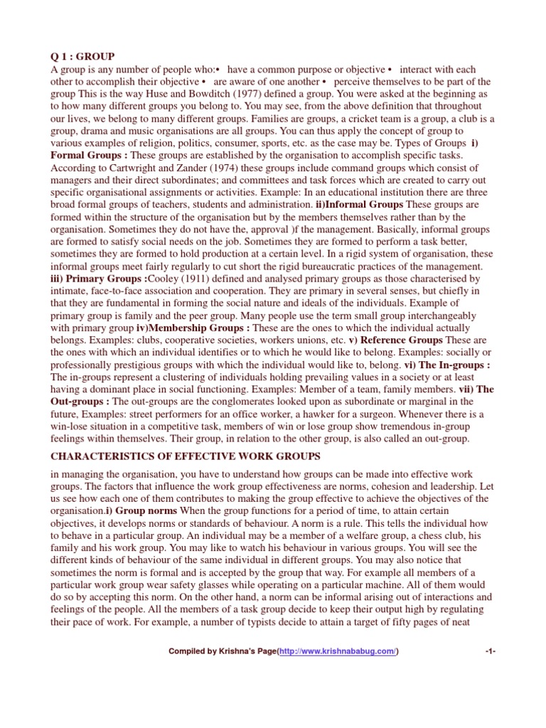 MS 1 Imp Questions IGNOU MANAGEMENT FUNCTIONS AND BEHAVIOUR | PDF | Brainstorming | Decision Making