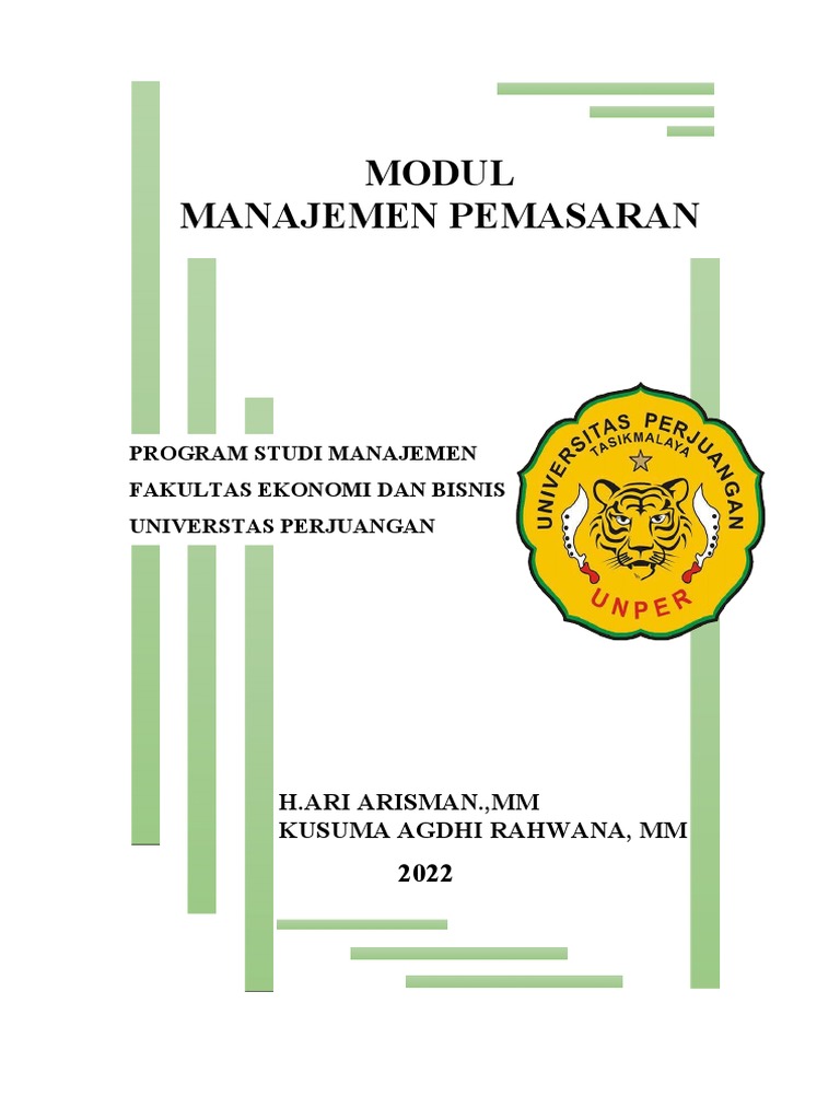 Modul Pemasaran 2 | PDF