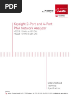 N9020B MXA Signal Analyzer Datasheet | PDF | Decibel | Hertz