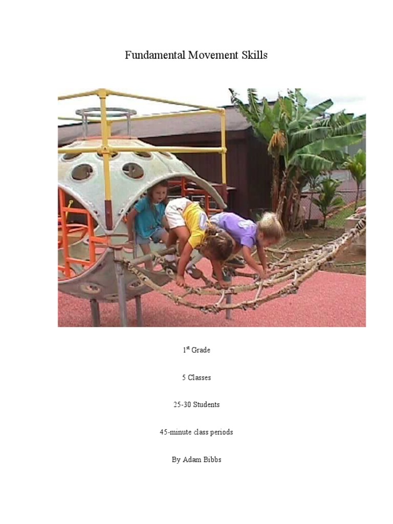 Fundamental Movement Skills Unit Plan | PDF | Teachers | Physical Education