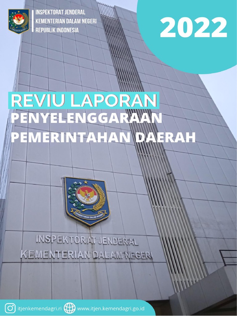 Pedoman Reviu Laporan Penyelenggaraan Pemerintahan Daerah (LPPD) | PDF