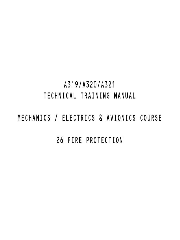 TTM Single Aisle Line & Base Ata 26 | PDF | Avionics | Engines