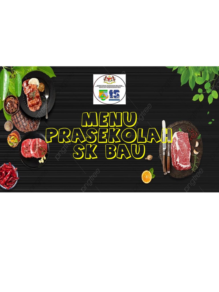 Menu Prasekolah SK Bau | PDF