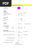 UPN Steel Profile Dimensions and Specs | PDF