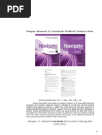 Navigate. Intermediate. B1-. Coursebook. Workbook. Teacher's Notes ...