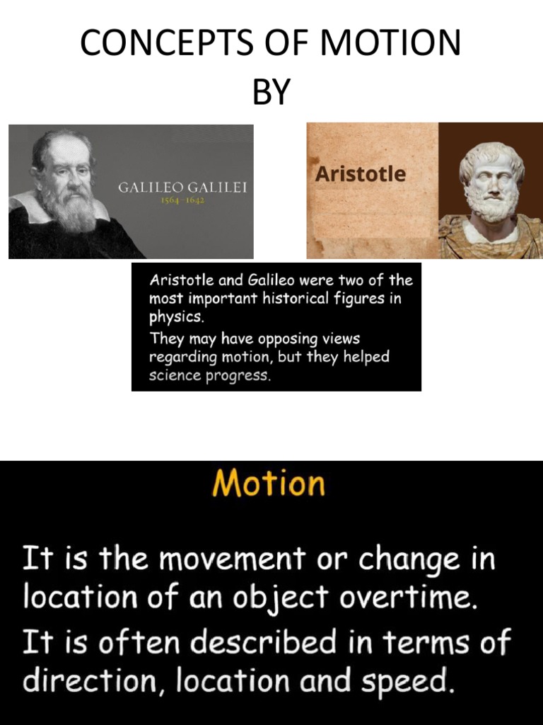 Aristotle and Galileo's Views of Motion | PDF