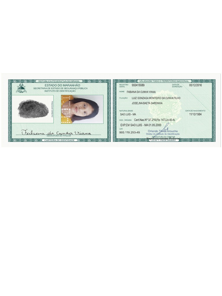 RG Do Maranhao | PDF