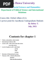 Global Trend Chapter 1 Shortnote | PDF | International Law ...