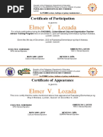 Early Bird Certificate May | PDF | Philippines