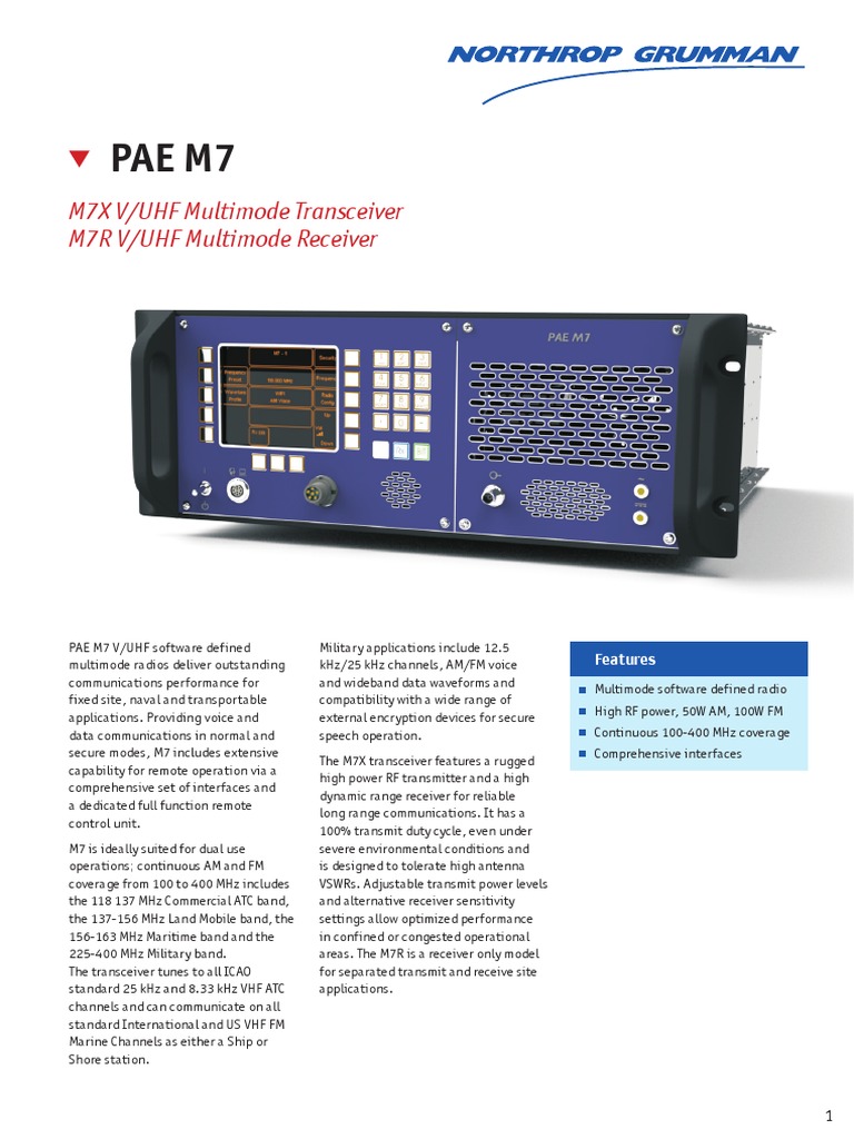 Park Air m7x and m7r | PDF | Frequency Modulation | Radio